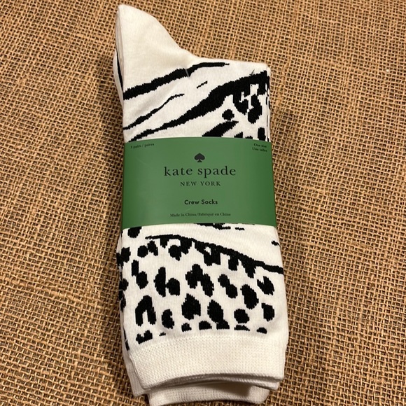 kate spade | Accessories | Nwt Kate Spade Crew Socks | Poshmark